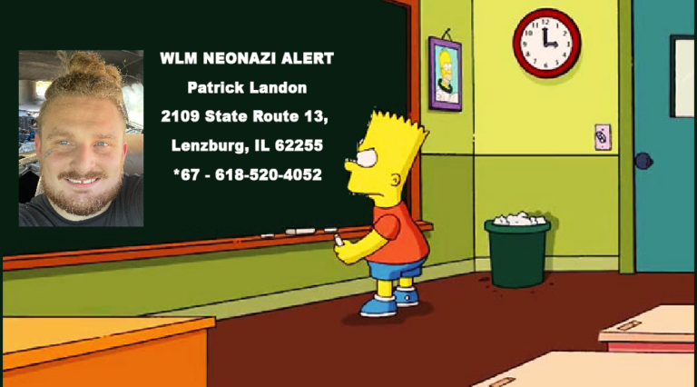 Patrick Landon, Neo-Nazi exposed in Southern Illinois, part of the ...